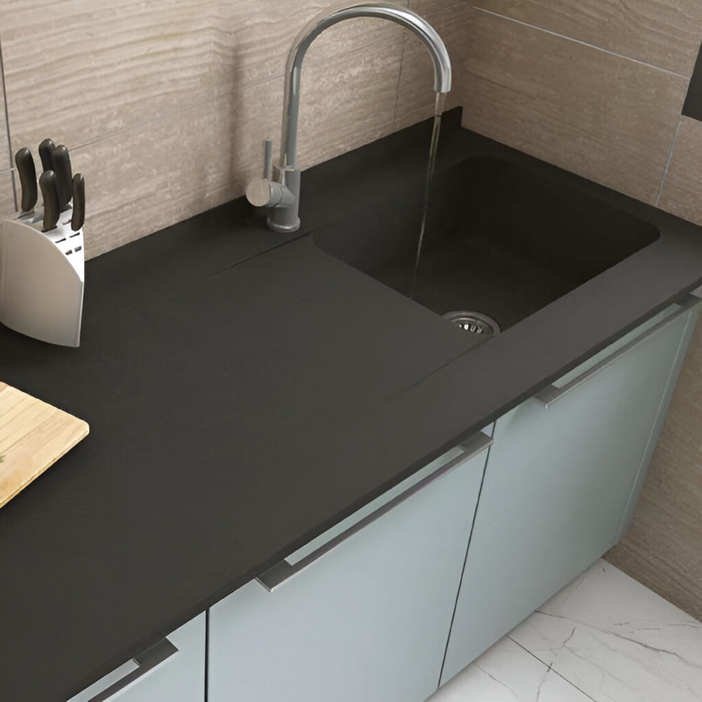 Granite Single Block Sink GENOA 1800 | Lemon Granite